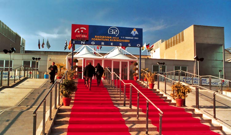 East facade - Palazzo del Turismo Jesolo