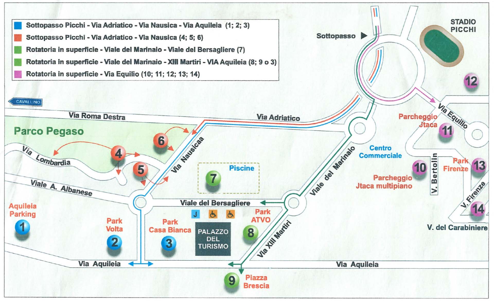 Come Raggiungerci - Pala Turismo Jesolo